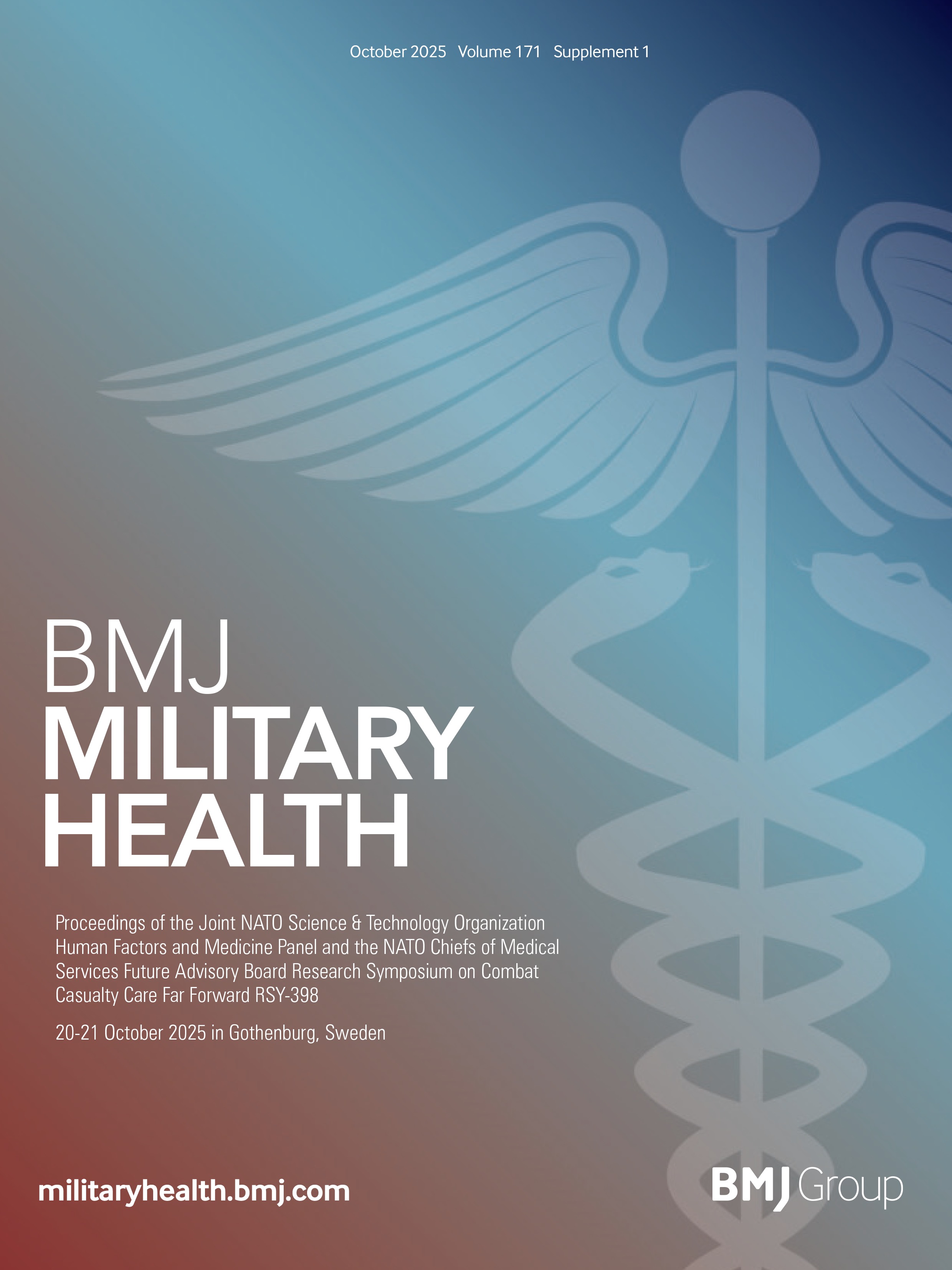 A09 Enhancing field trauma care capability by support from uncrewed ...